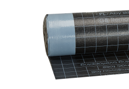 Abdichtungsbahn Polymerbitumen-Sperrbahn, Alu-Verbund, von Butler macht’s!